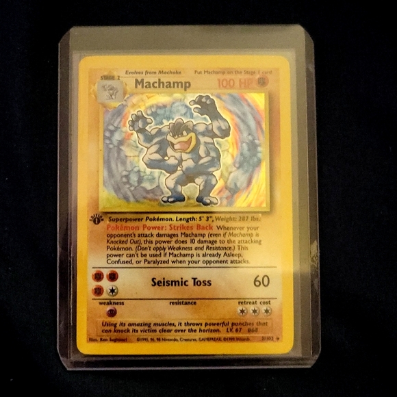 Pokemon | Toys | 999 Authentic Machamp 1st Edition | Poshmark
